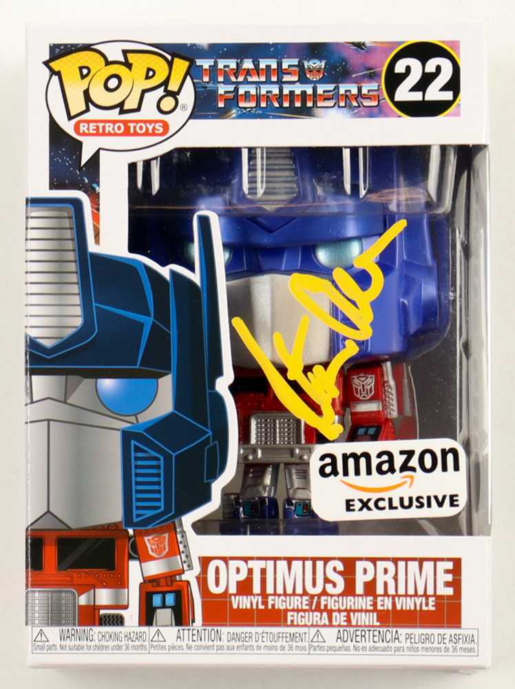 Peter Cullen Signed "Transformers" #22 Optimus Prime Funko Pop! Vinyl ...