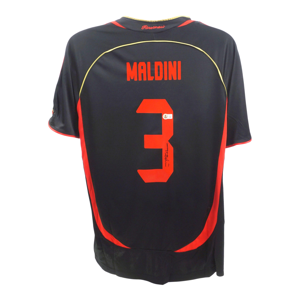 Paolo Maldini Signed AC Milan Jersey (Beckett) | Pristine Auction