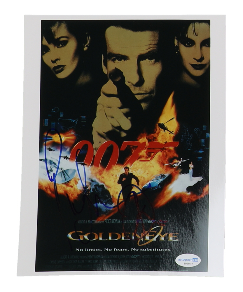 Pierce Brosnan Signed "GoldenEye" 8x10 Photo (ACOA) | Pristine Auction