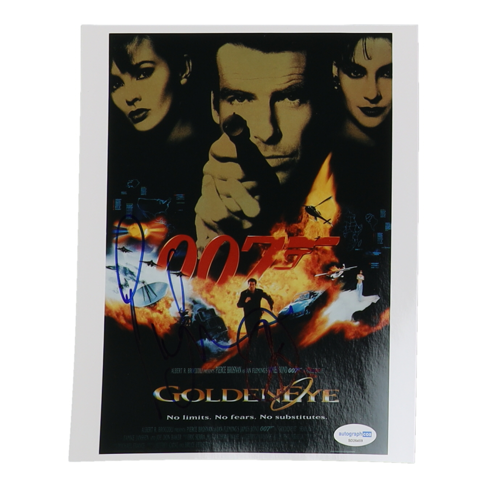 Pierce Brosnan Signed "GoldenEye" 8x10 Photo (ACOA) | Pristine Auction