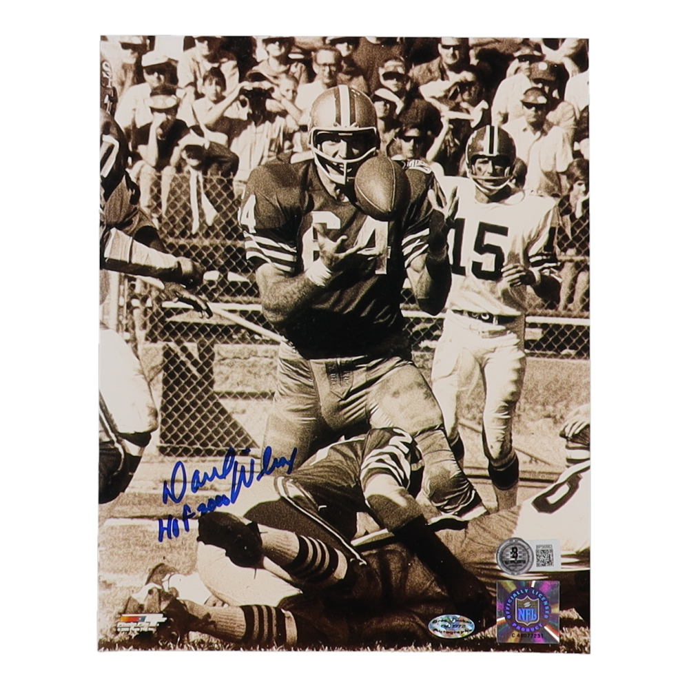 Dave Wilcox Signed 49ers 8x10 Photo Inscribed "HOF 2000" (Beckett ...