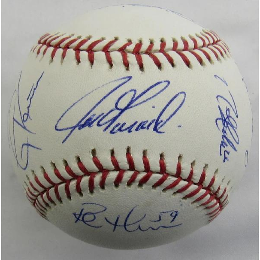 Yankees Superstars OML Baseball Signed By (5) with Tony Pena, Rob ...