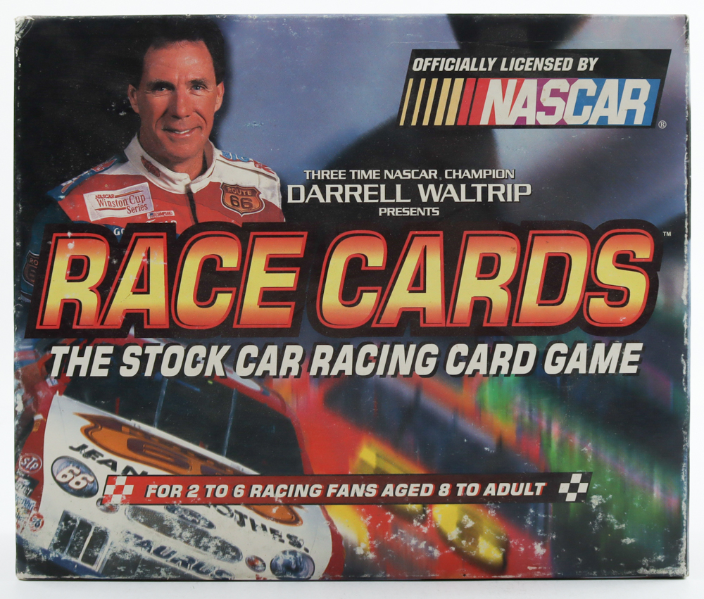 Race Cards The Stock Car Racing Game NASCAR Board Game | Pristine Auction