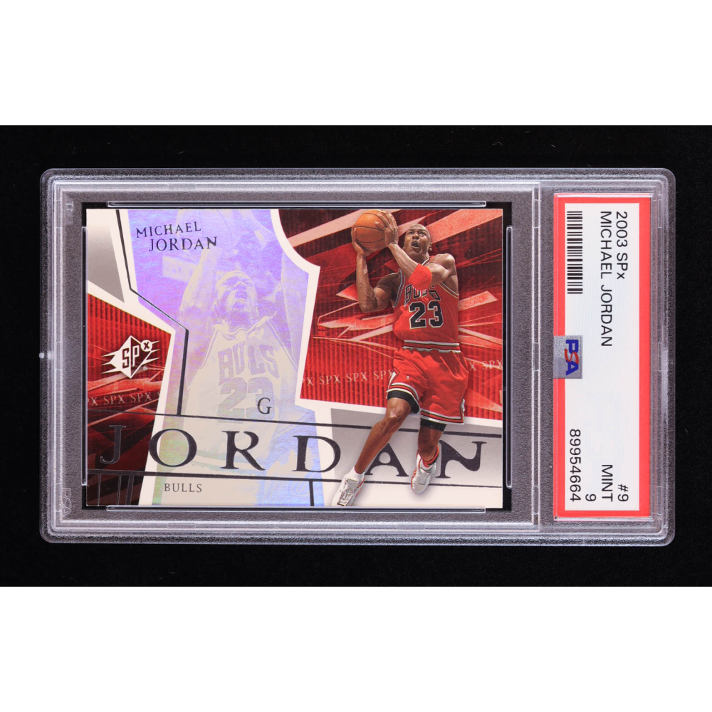 Michael Jordan 2003-04 SPx #9 (PSA 9) | Pristine Auction