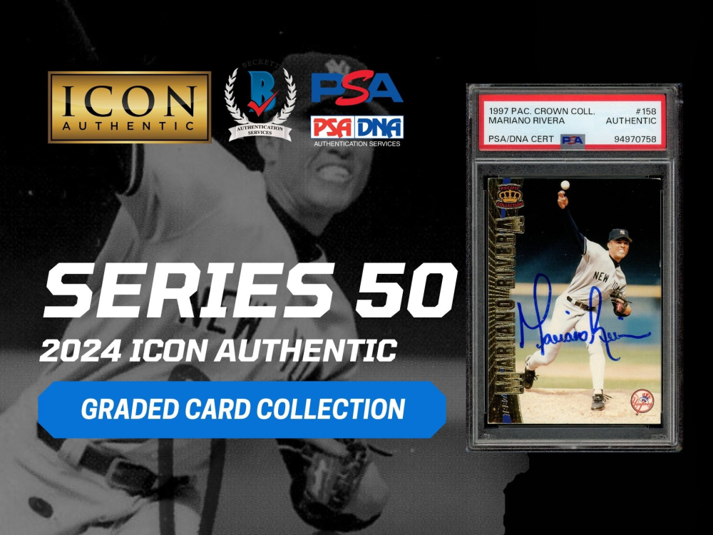 2024 Icon Authentic Graded Card Collection Mystery Box Series 50 ...