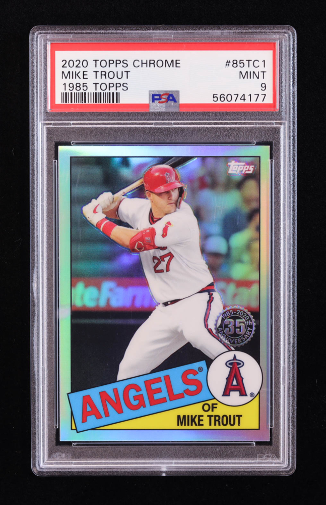 Mike Trout 2020 Topps Chrome '85 Topps #85TC1 (PSA 9) | Pristine Auction