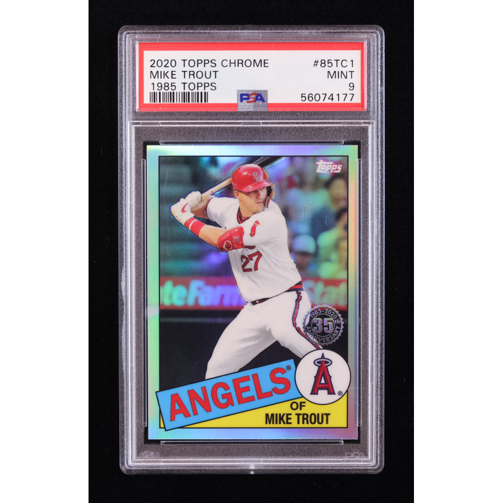 Mike Trout 2020 Topps Chrome '85 Topps #85TC1 (PSA 9) | Pristine Auction
