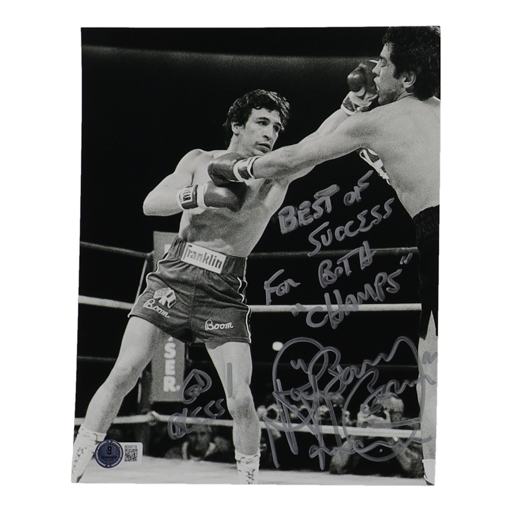Ray "Boom Boom" Mancini Signed 8x10 Photo Inscribed "Best of Success ...
