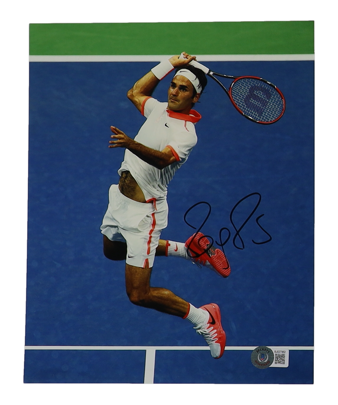 Roger Federer Signed 8x10 Photo (Beckett) | Pristine Auction