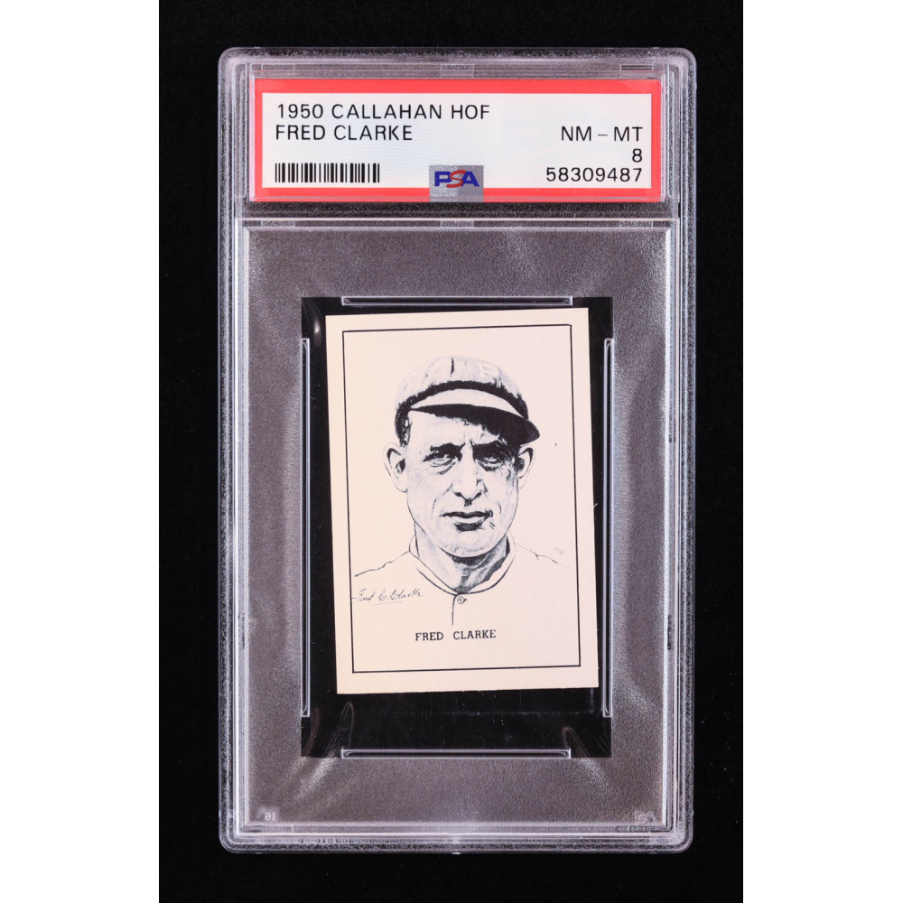 Fred Clarke 1950-56 Callahan HOF W576 #16 (PSA 8) | Pristine Auction