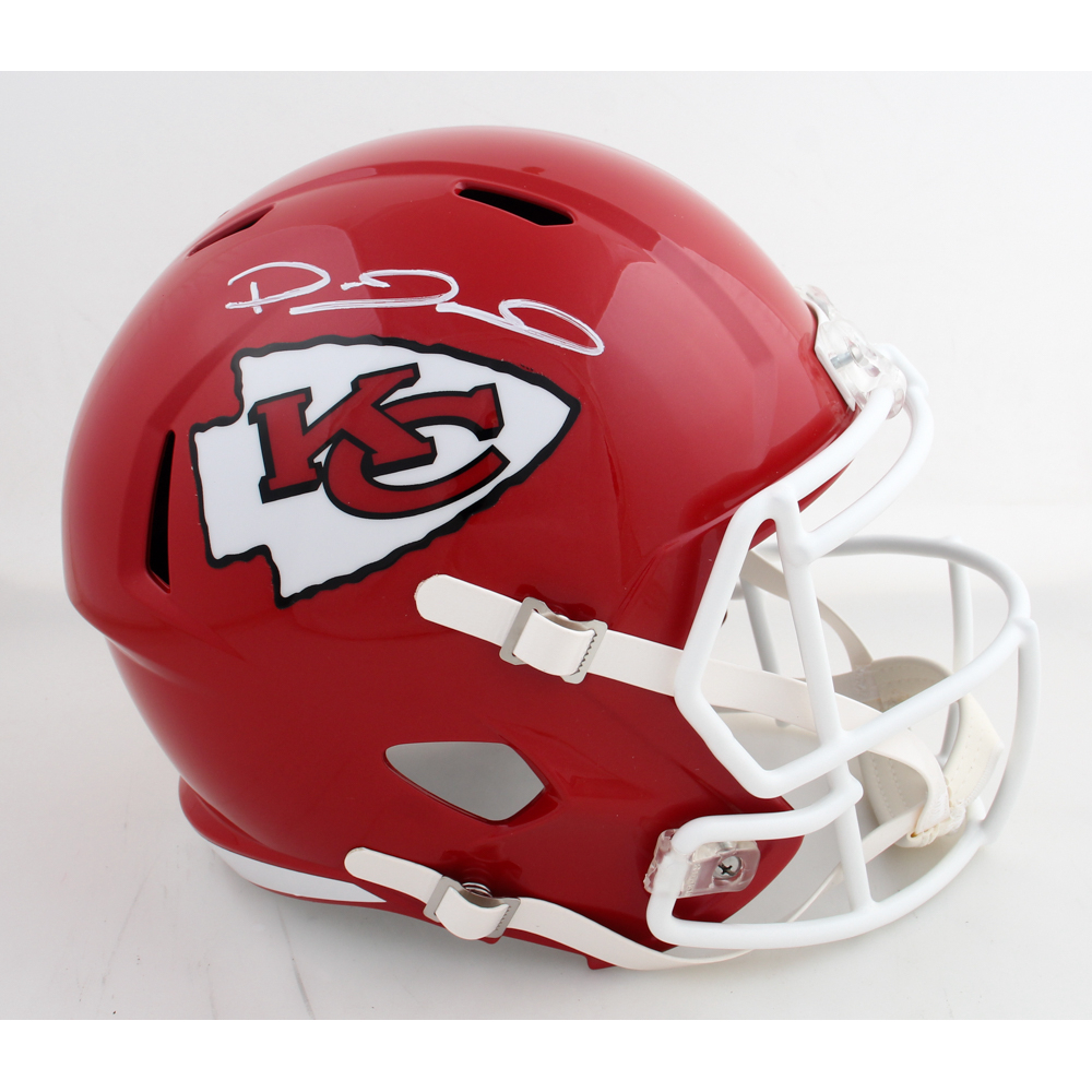 Patrick Mahomes Signed Chiefs Full-Size Speed Helmet (Beckett ...