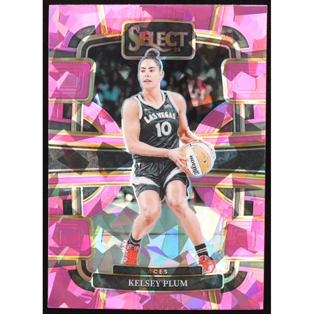 Kelsey Plum 2024 Select WNBA Pink Ice Prizms #75 | Pristine Auction