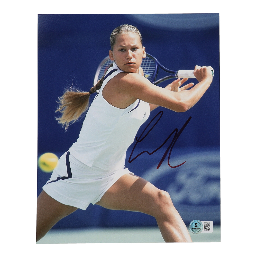 Anna Kournikova Signed 8x10 Photo (Beckett) | Pristine Auction