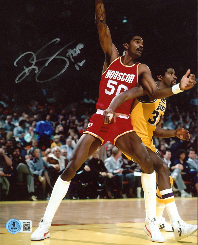 Ralph Sampson Signed Rockets 8x10 Photo Inscribed "HOF 12" (Beckett ...