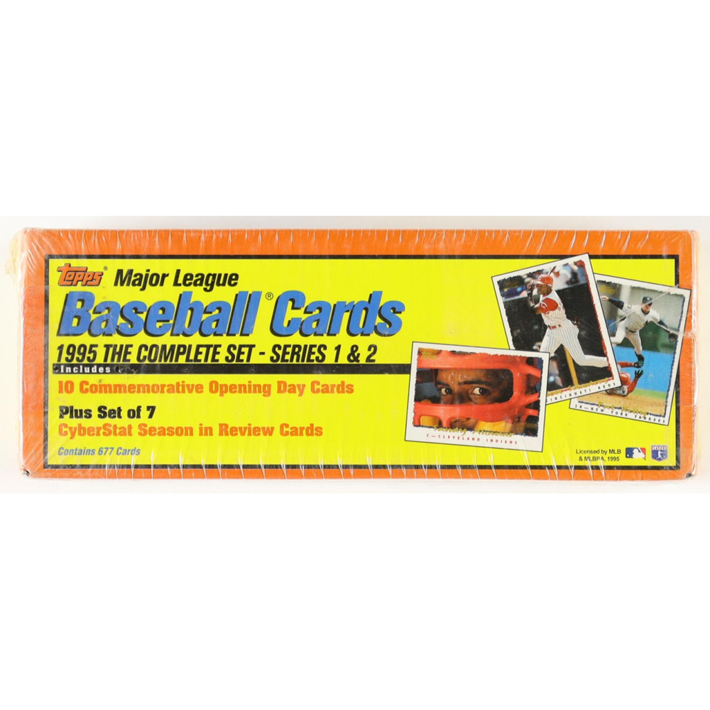 1995 Topps Baseball Complete Factory Set of (677) Cards with Ken ...