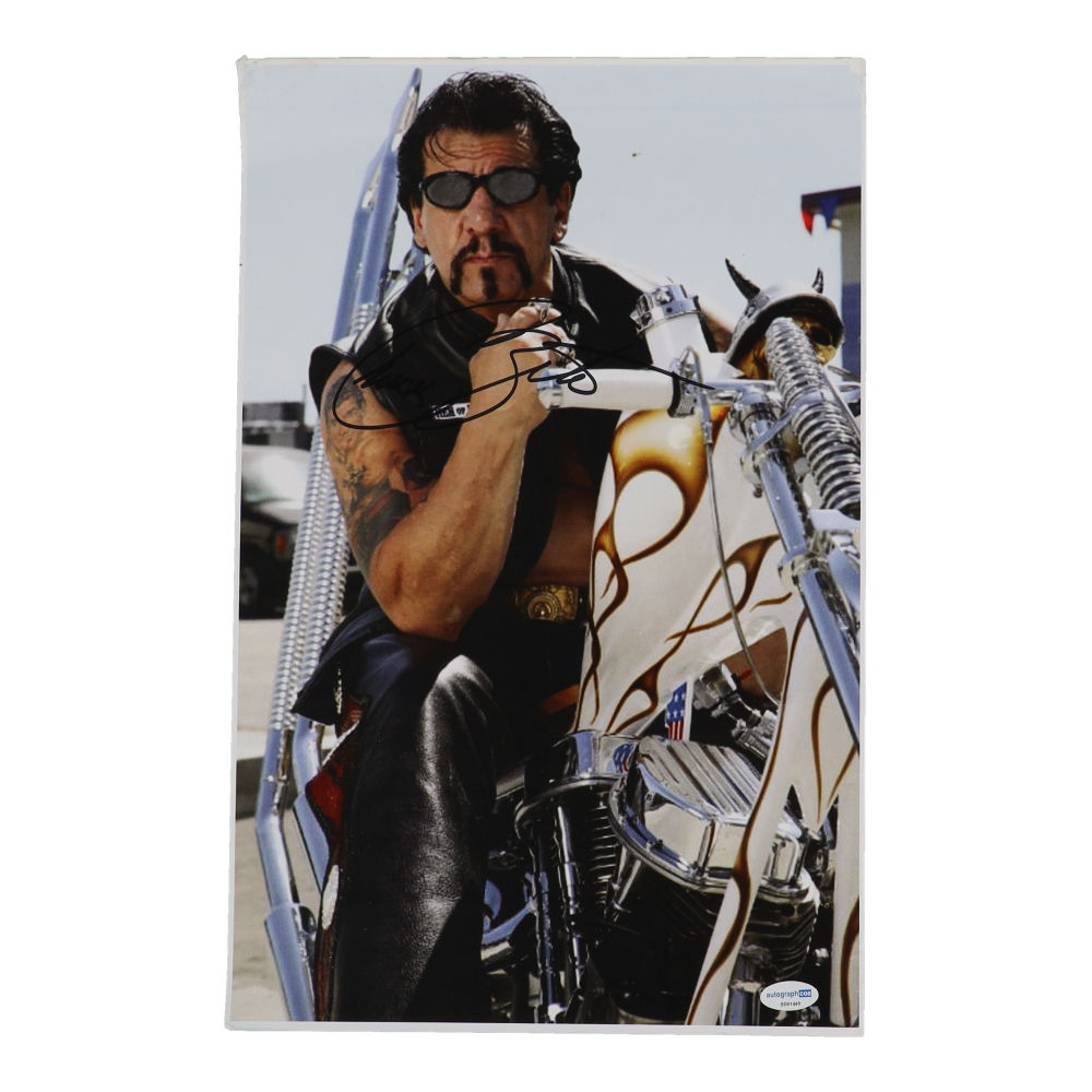 Chuck Zito Signed "Sons of Anarchy" 11x17 Photo (ACOA) | Pristine Auction