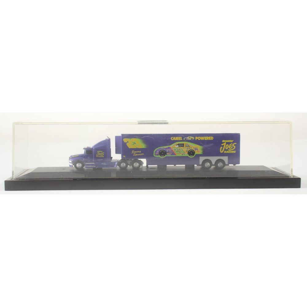 Jimmy Spencer #23 Smokin Joe's Racing Team Hauler 1:64 Scale Die-Cast ...