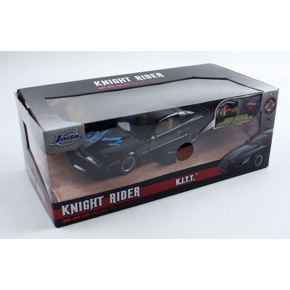 David Hasselhoff Signed "Knight Rider" 1:24 Diecast Car (Beckett ...