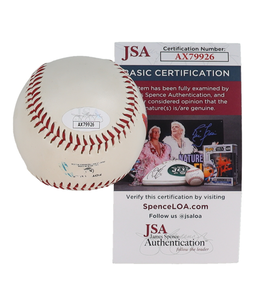 Mark McGwire Signed Cactus League Logo Baseball (JSA) | Pristine Auction