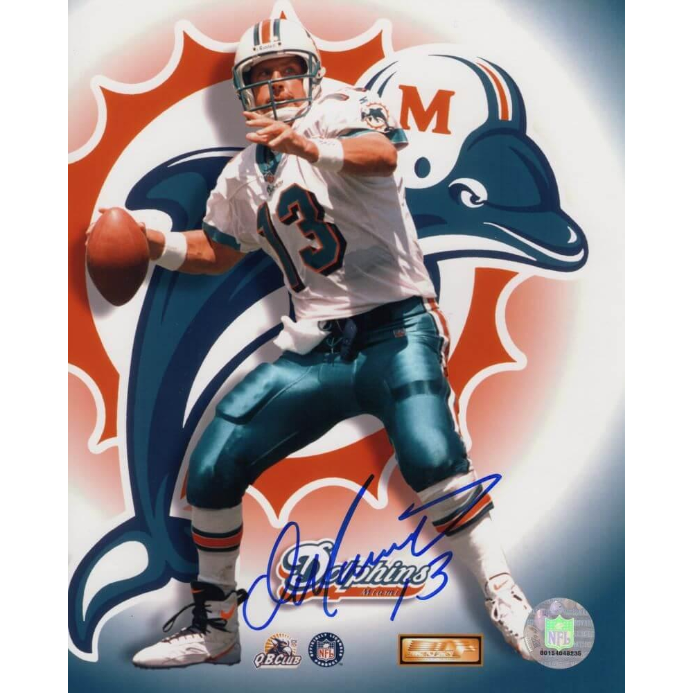 Dan Marino Signed Dolphins 8x10 Photo (Schwartz) | Pristine Auction