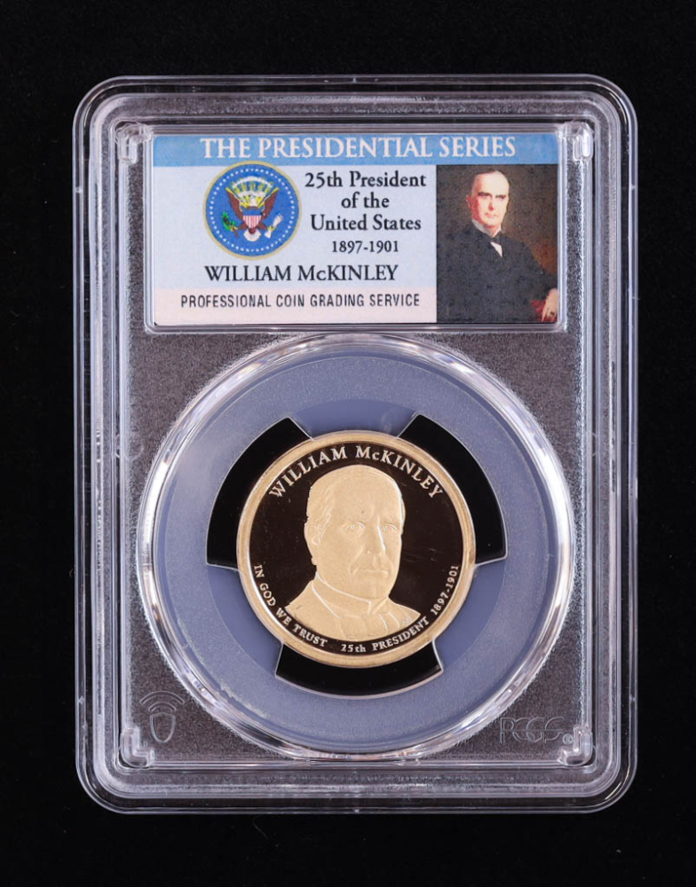 2013-S U.S. Presidential Proof $1 Coin - William McKinley 25th ...
