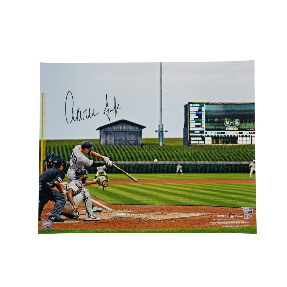 Aaron Judge Signed Yankees 16x20 Photo (MLB & Fanatics) | Pristine Auction