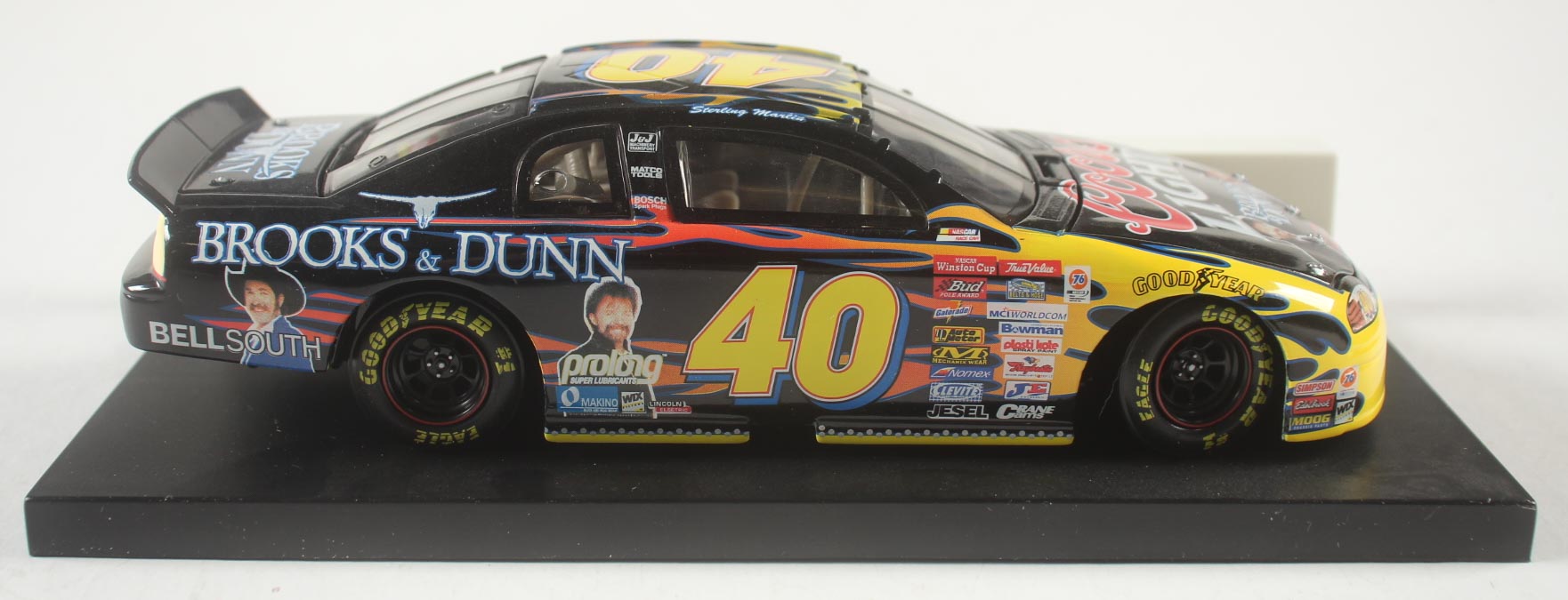 Sterling Marlin LE NASCAR #40 Coors Light Brooks & Dunn 1999 Monte ...