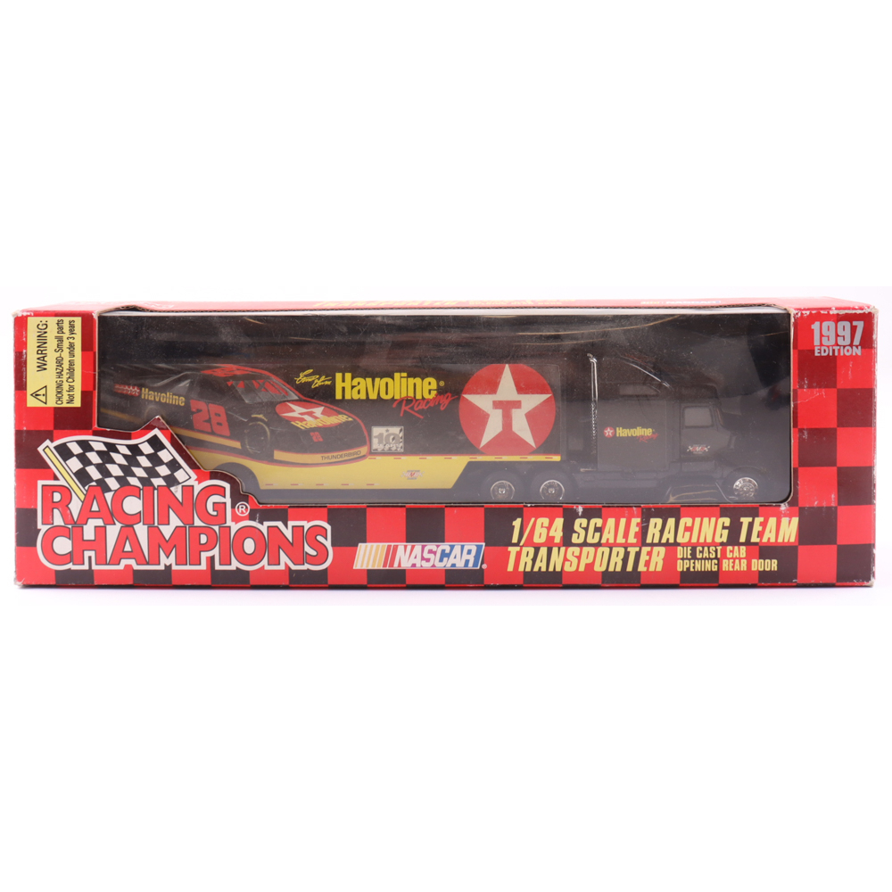 Dale Jarrett LE #28 Havoline 1997 1:64 Die-Cast Hauler | Pristine Auction