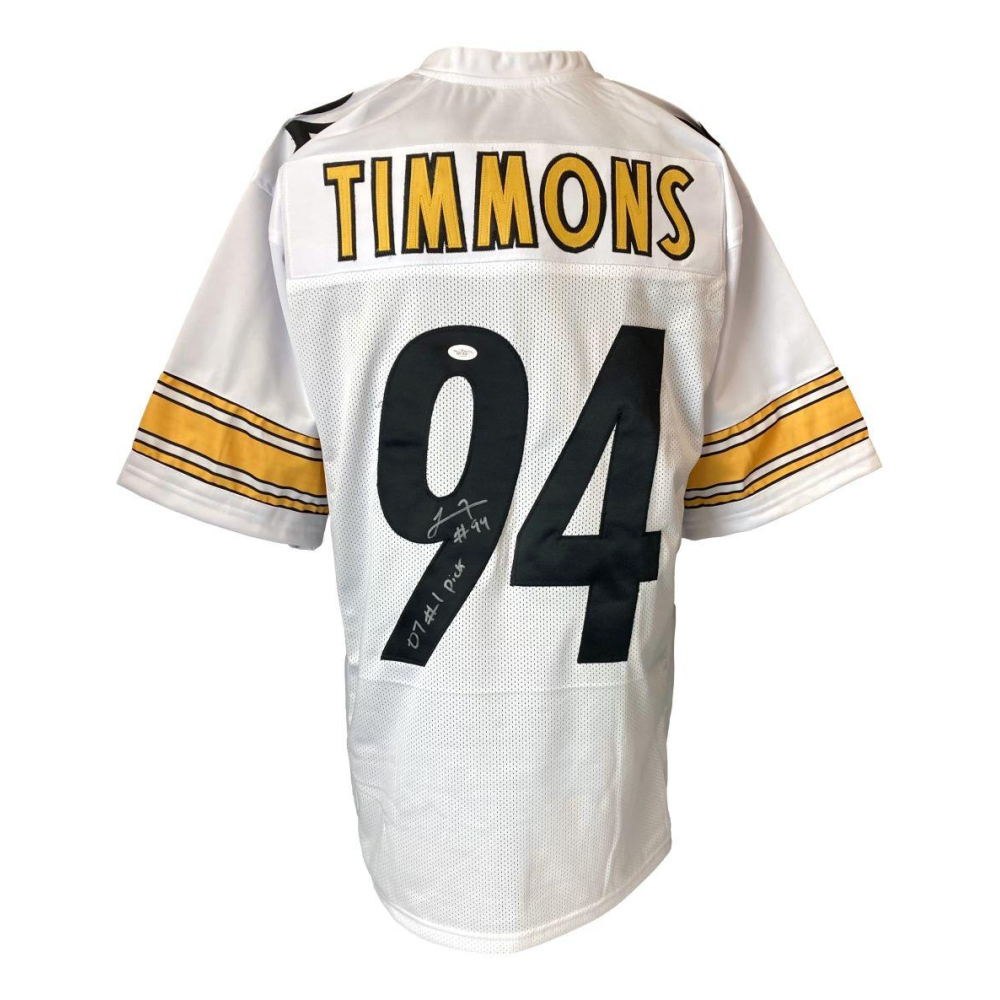 Lawrence Timmons Signed Jersey Inscribed "07 #1 Pick" (JSA) | Pristine ...