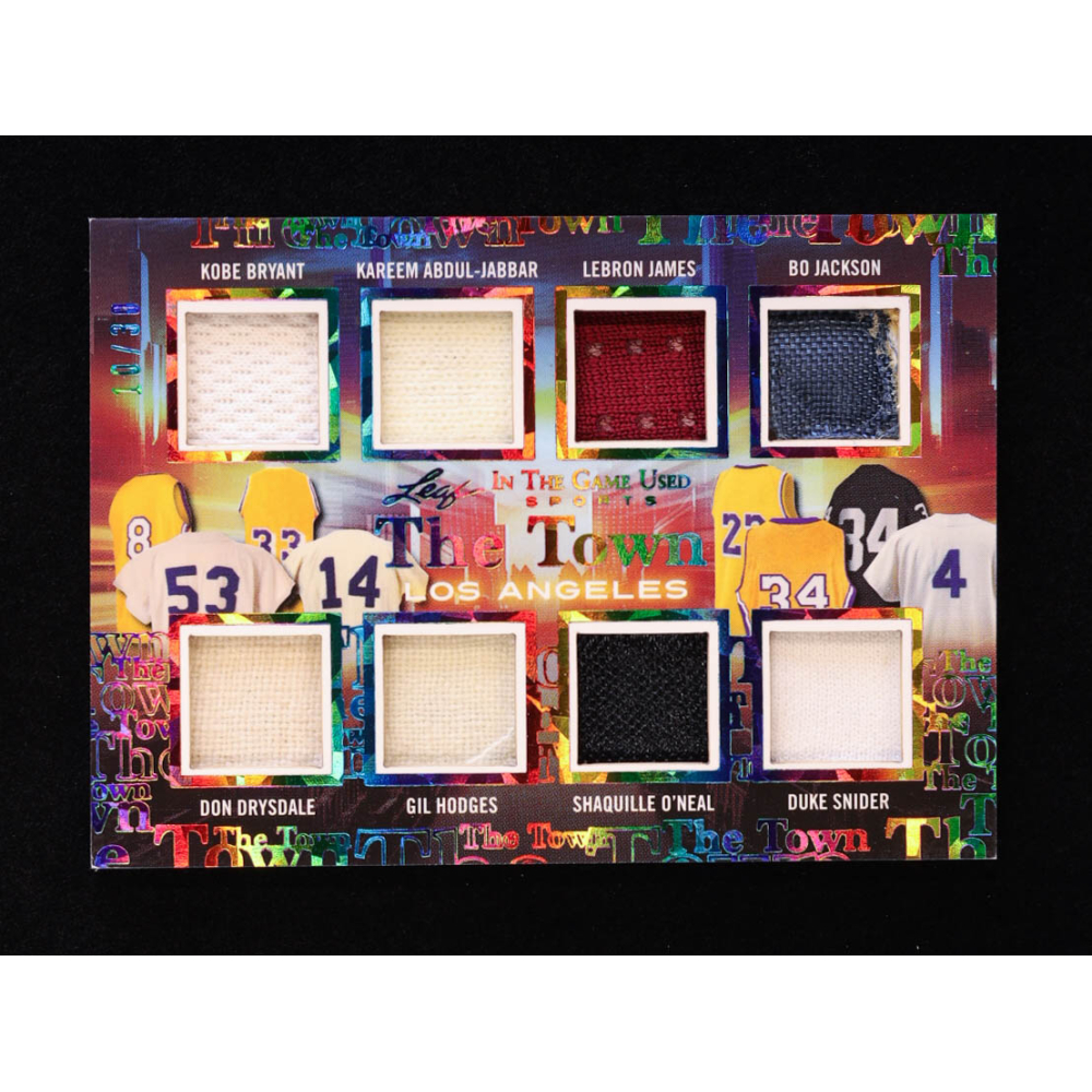 Kobe Bryant / Kareem Abdul-Jabbar / LeBron James / Bo Jackson / Don ...