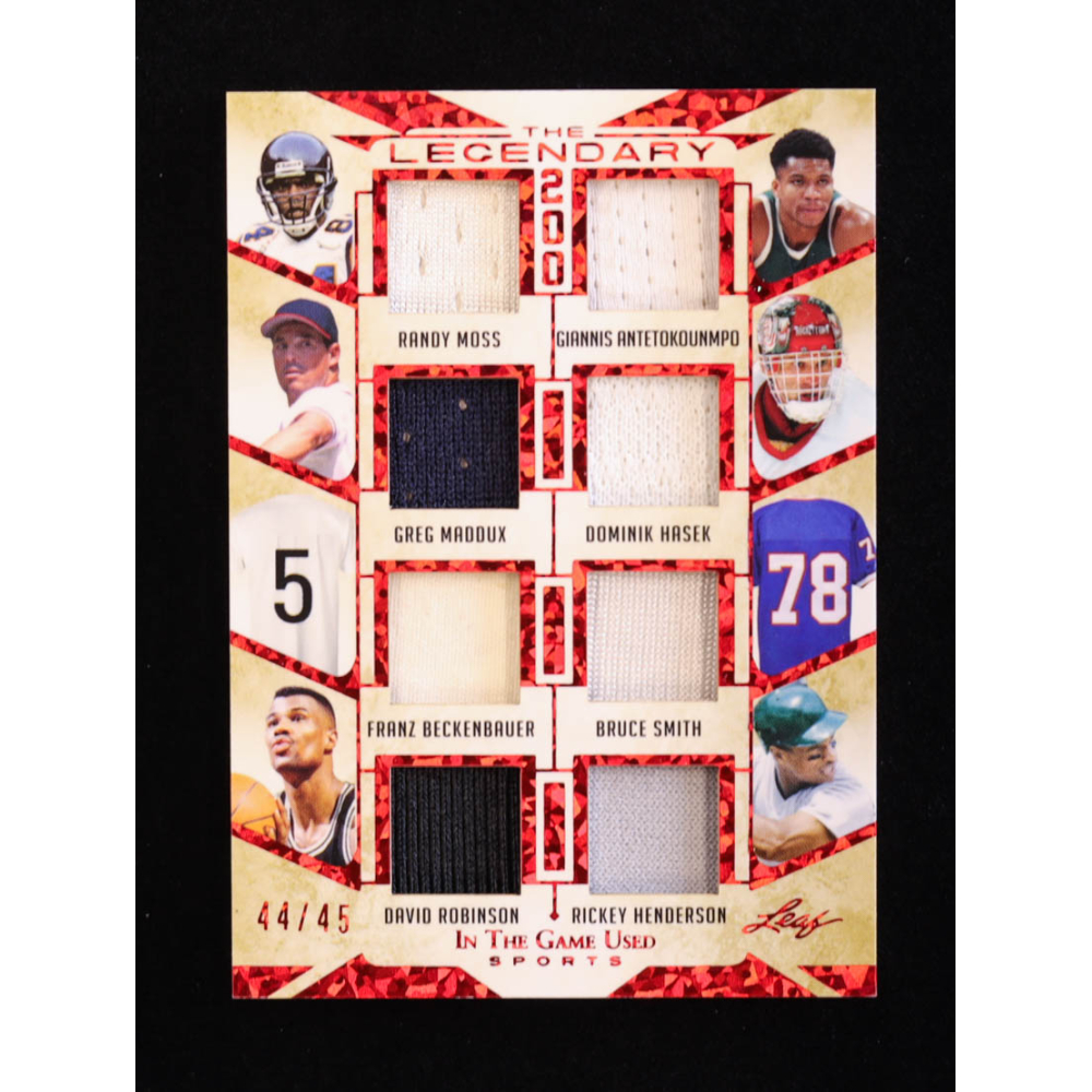 Randy Moss / Giannis Antetokounmpo / Greg Maddux / Dominik Hasek ...