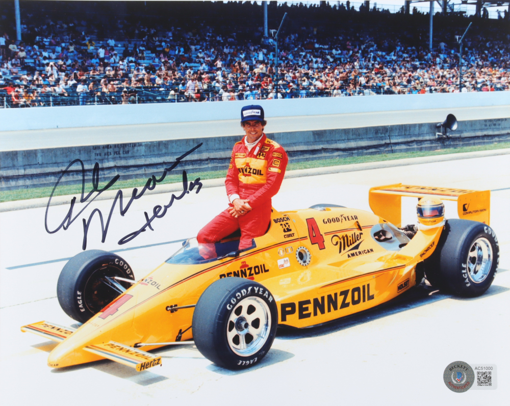 Rick Mears Signed Indy 500 8x10 Photo (Beckett) | Pristine Auction