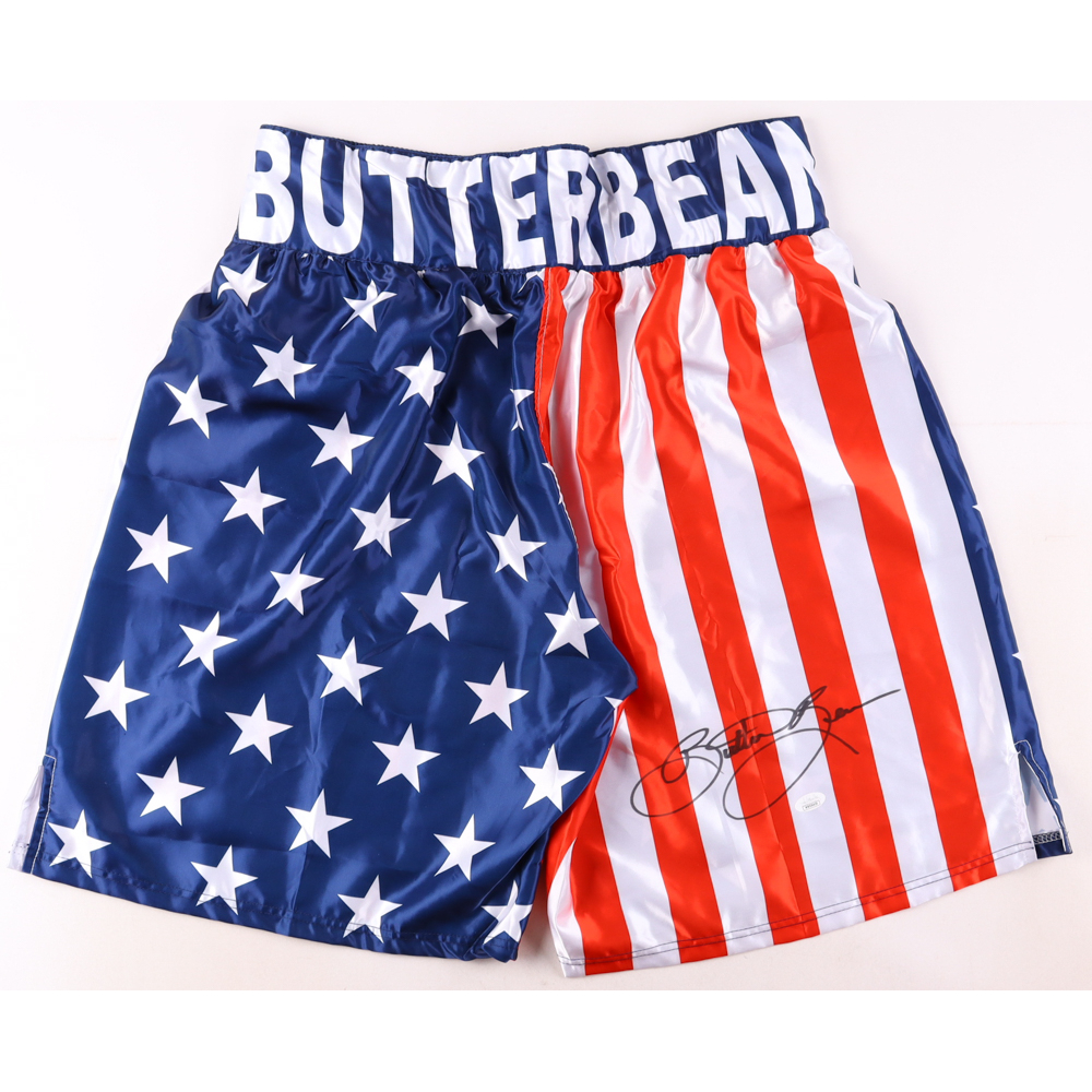 Eric "Butterbean" Esch Signed Boxing Trunks (JSA) | Pristine Auction