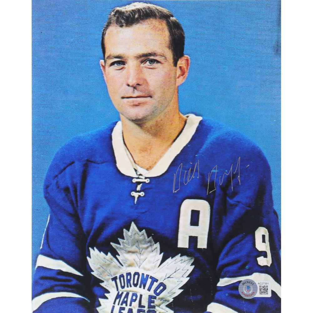 Dick Duff Signed Maple Leafs 8x10 Photo (Beckett) | Pristine Auction