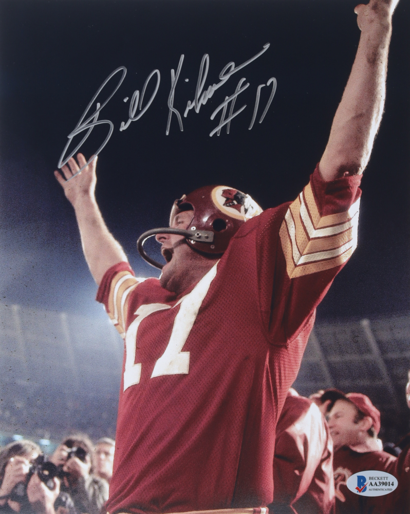 Billy Kilmer Signed Redskins 8x10 Photo (Beckett) | Pristine Auction