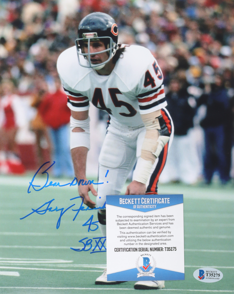 Gary Fencik Signed Bears 8x10 Photo (Beckett) | Pristine Auction