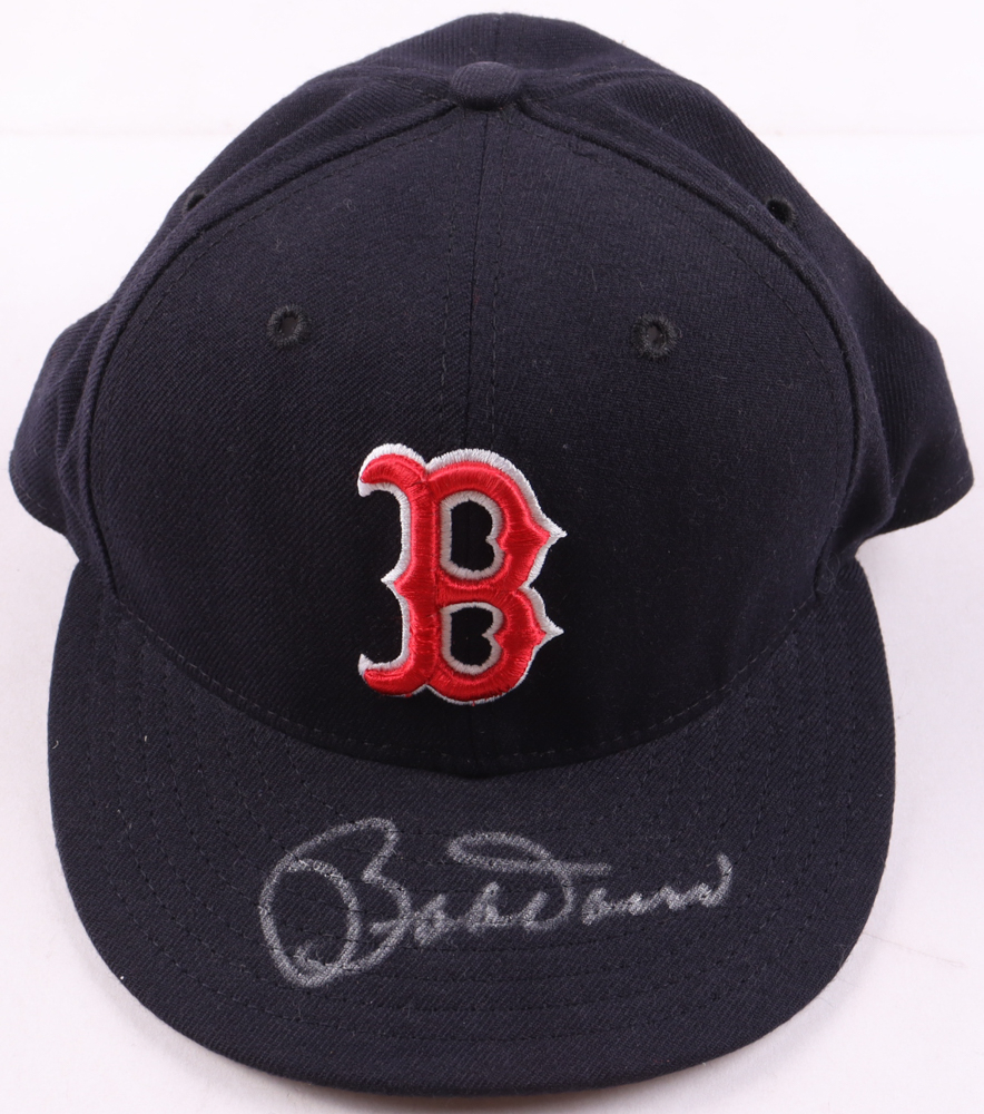 Bobby Doerr Signed Red Sox Logo Fitted Hat (JSA) | Pristine Auction