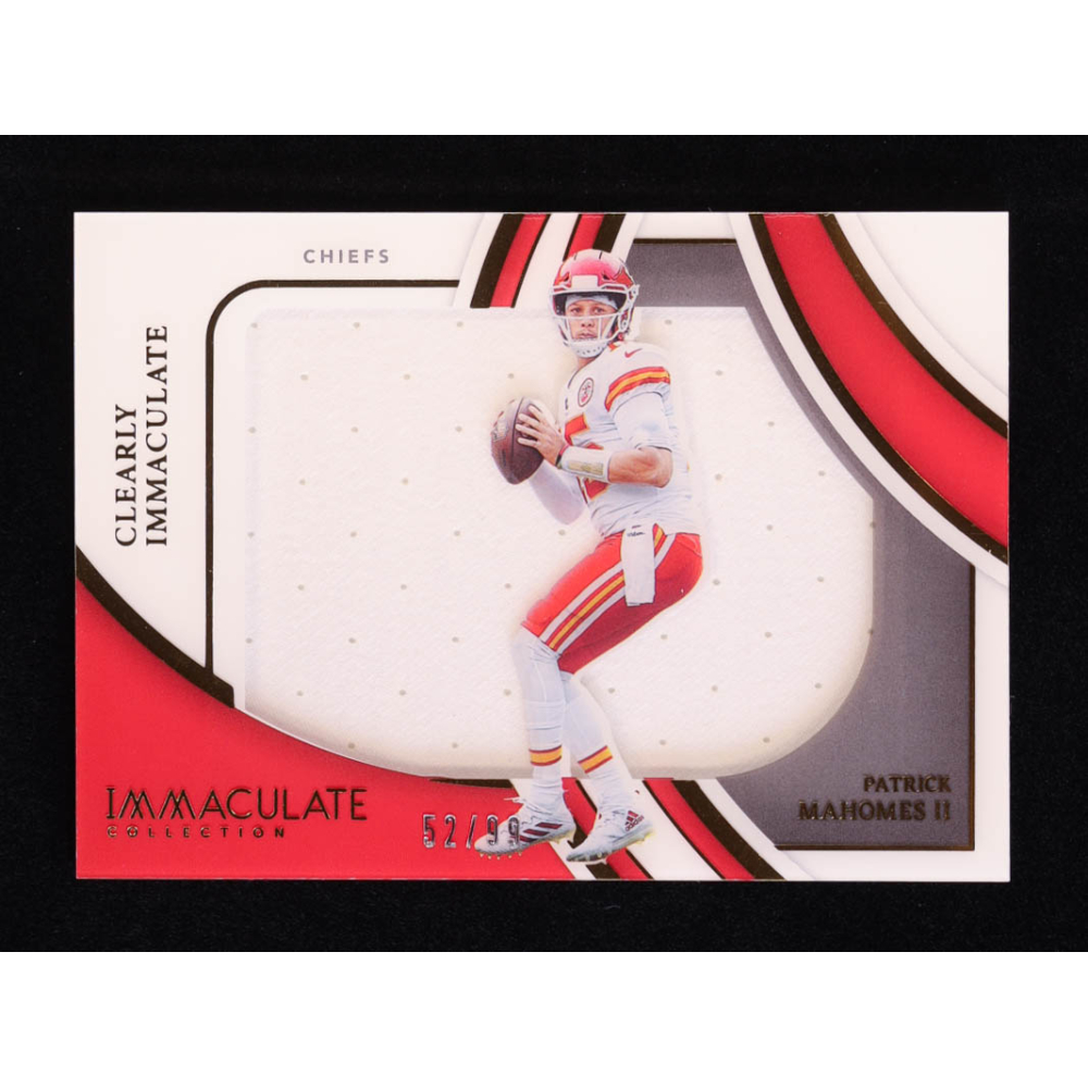Patrick Mahomes II 2022 Immaculate Collection Clearly Immaculate ...