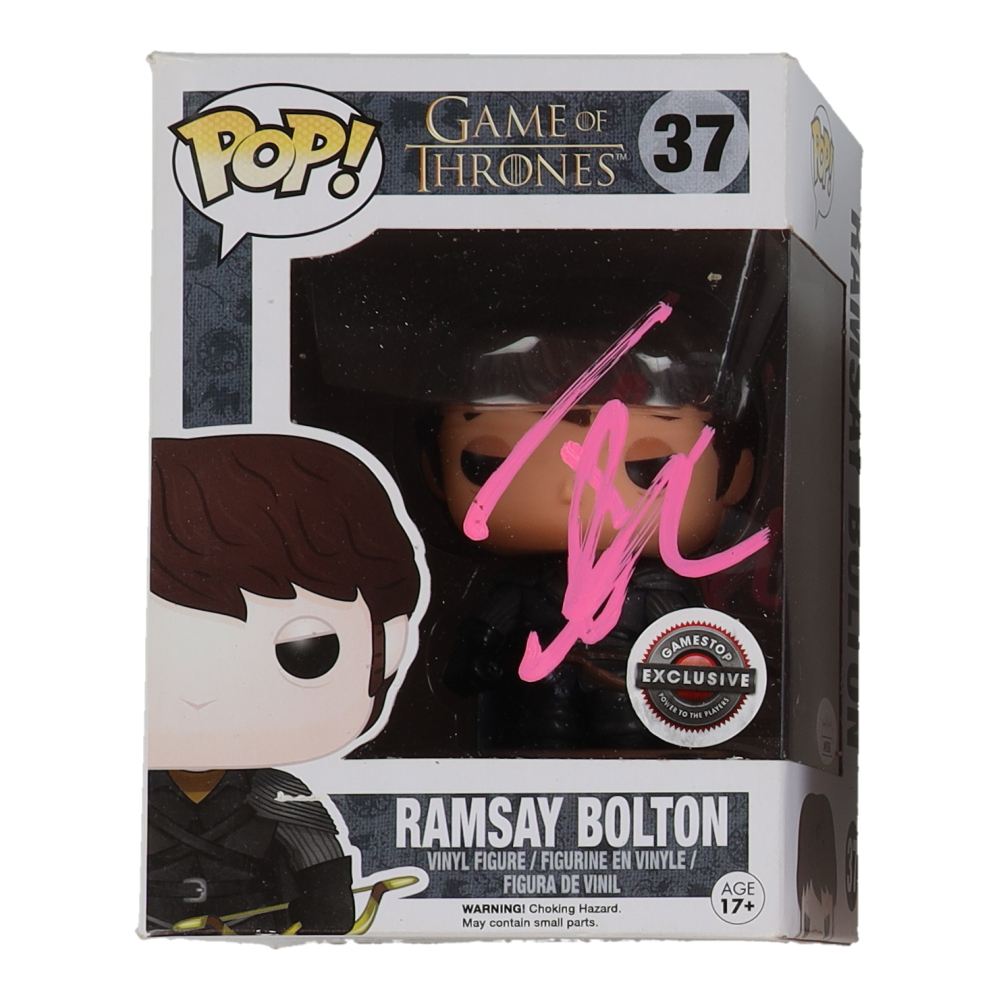 Iwan Rheon Signed "Game of Thrones" #37 Ramsay Bolton Funko Pop! Vinyl ...