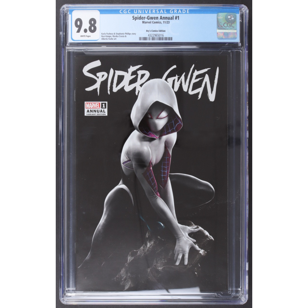 2023 "Spider-Gwen Annual" Issue #1 Grassetti Trade Dress Variant Cover ...