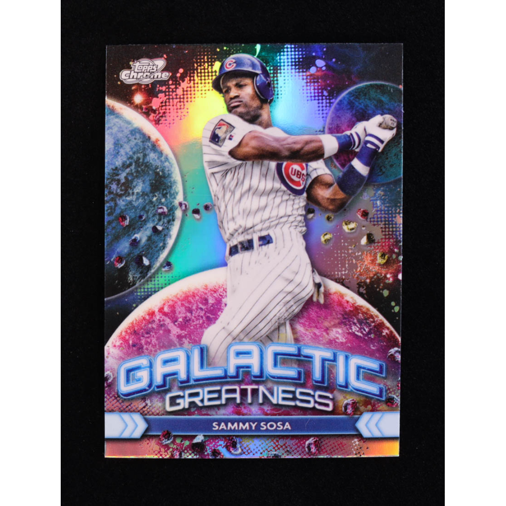 Sammy Sosa 2024 Topps Cosmic Chrome Galactic Greatness #GG6 | Pristine ...