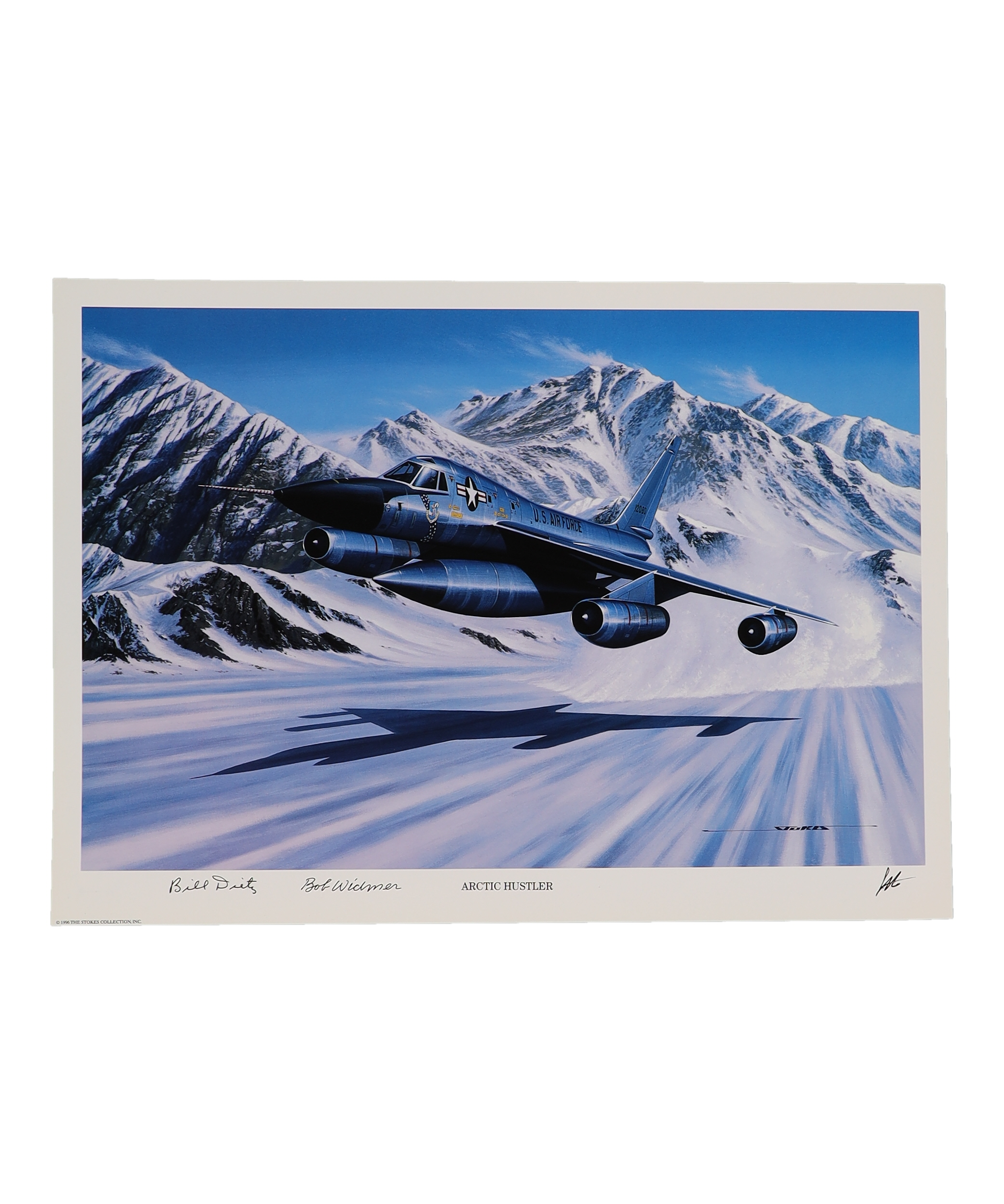 Stan Stokes Lithograph Signed By William Dietz & Robert Widmer (AIV ...