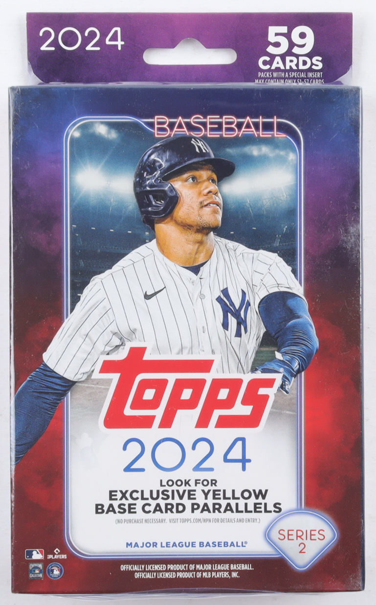 2024 Topps Baseball Series 2 Hanger Box with (59) Cards | Pristine Auction