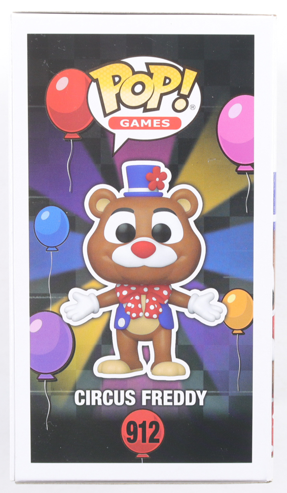 Josh Hutcherson Signed "Five Nights at Freddy's" #912 Circus Freddy ...