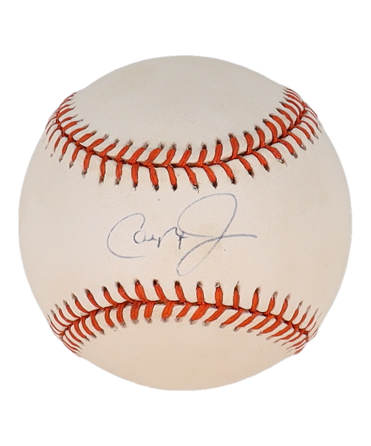 Cal Ripken Jr. Signed ONL Commemorative Baseball (JSA & Ripken Jr ...