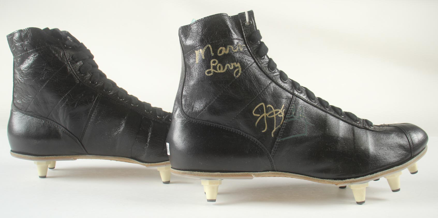 Jim Kelly, Marv Levy, Thurman Thomas & Andre Reed Signed Pair of ...
