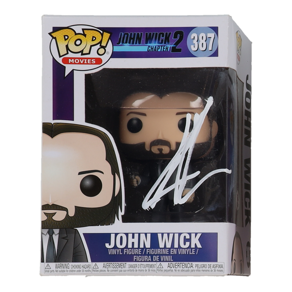 Keanu Reeves Signed "John Wick: Chapter 2" #387 John Wick Funko Pop ...