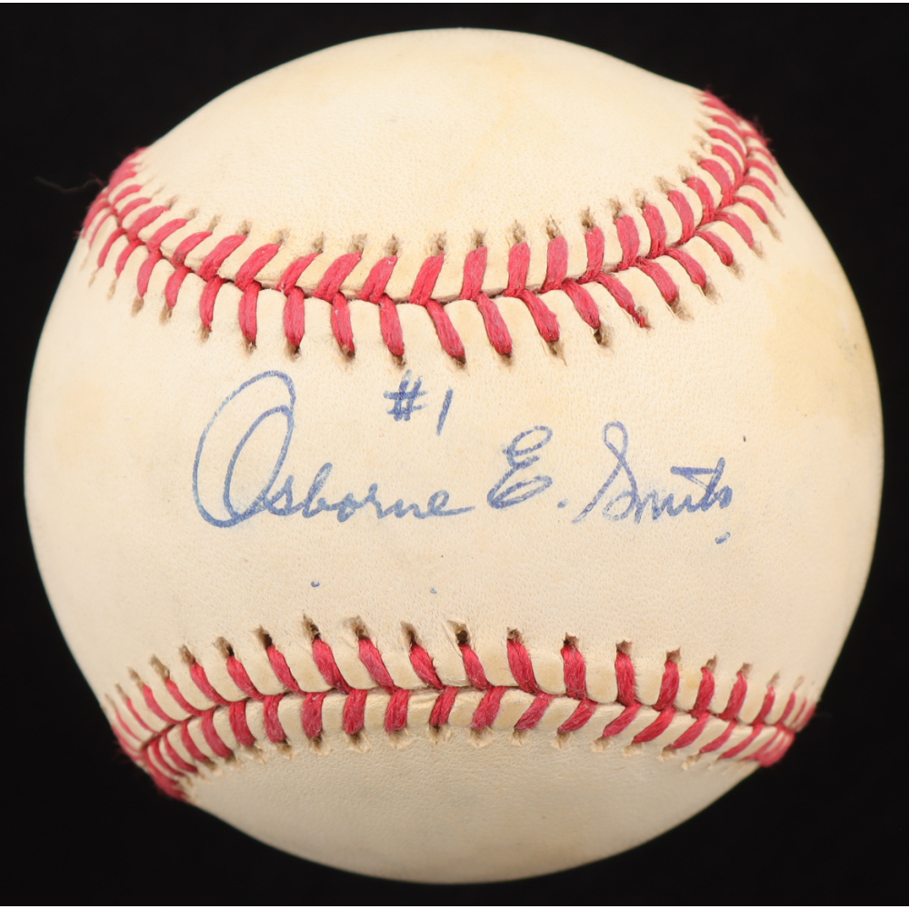 Osborne "Ozzie" E. Smith Signed ONL Baseball (Beckett) | Pristine Auction