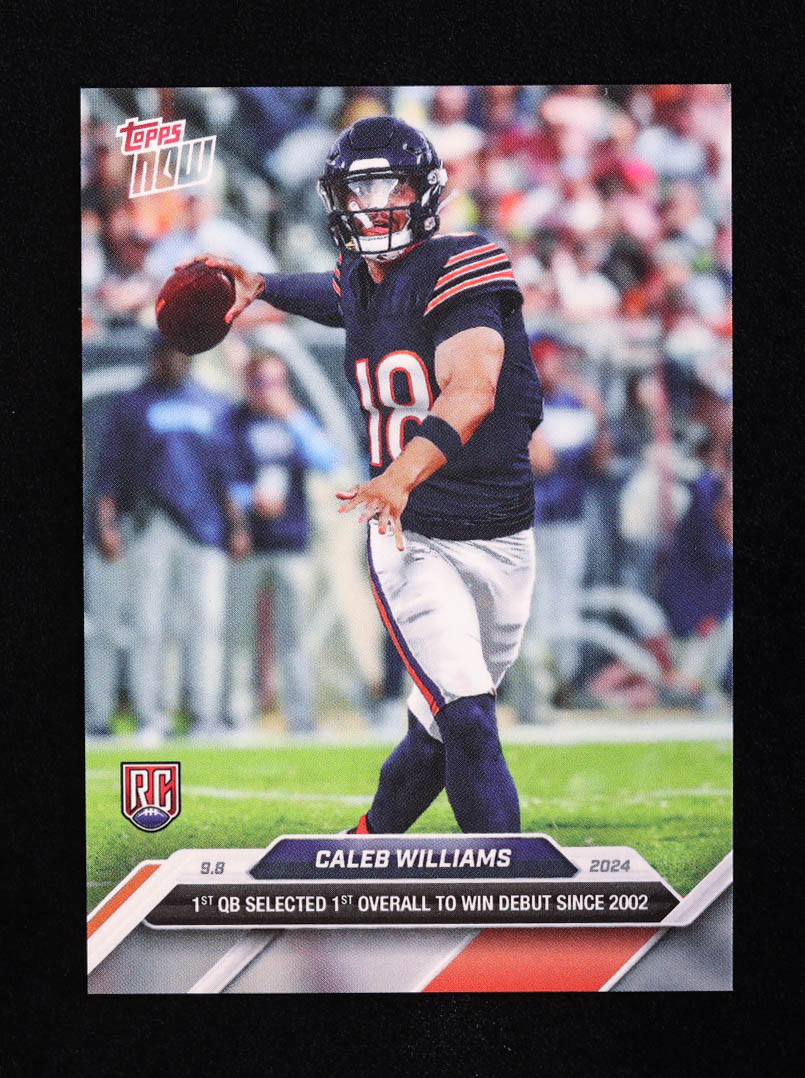 Caleb Williams 2024 Topps Now #2 RC | Pristine Auction