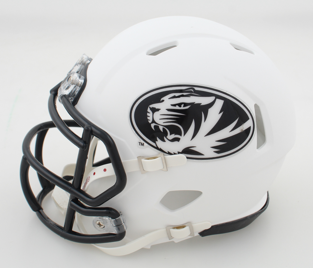 Brady Cook Signed Missouri Tigers Speed Mini Helmet (Beckett ...